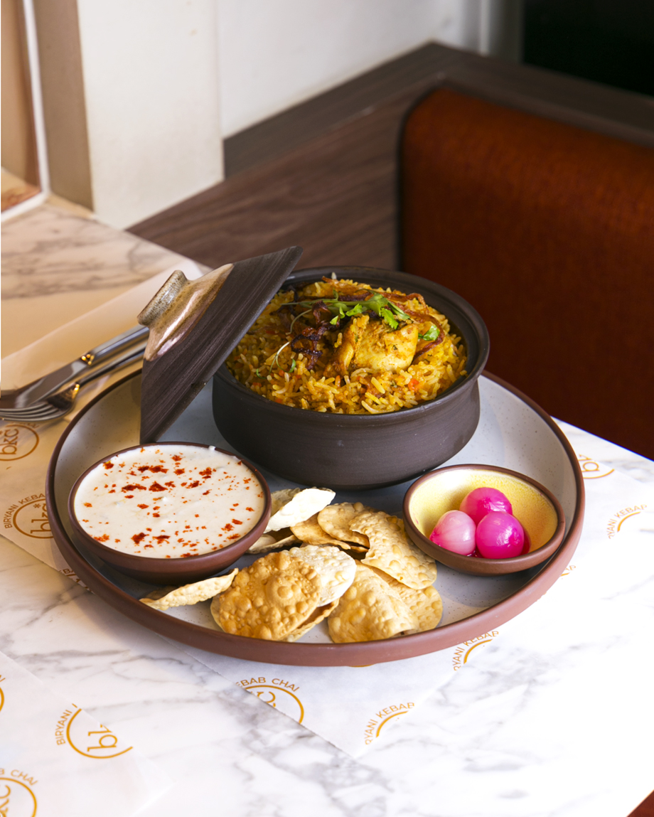 Awadhi Chicken Biryani at BKC London | Aromatic Delight