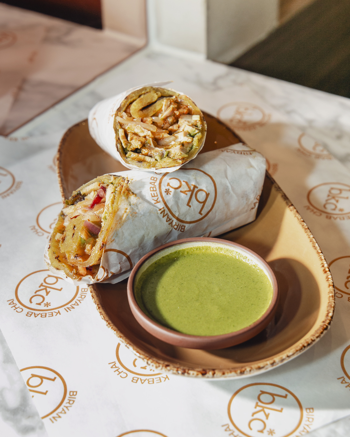 Delicious Paneer Roll | BKC London Indian Street Food