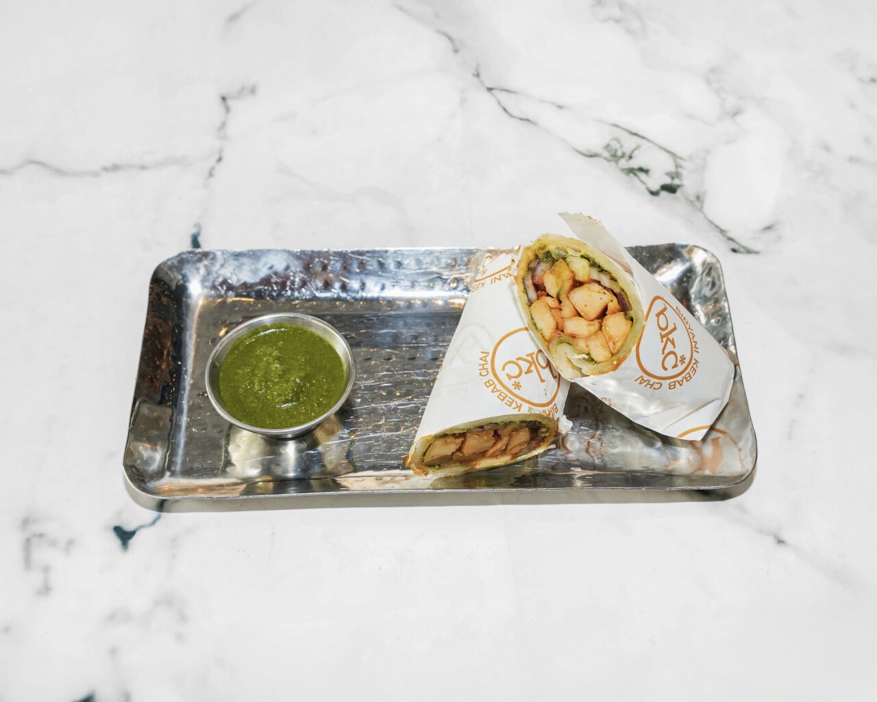 Soya Chaap Kathi Roll | BKC London Indian Bites